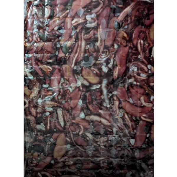 肝吸いなどに大変人気です。単価： 1600円/1Kｇ（税別） 受注最小ロット： 16000円/1Kｇ×10Ｐ（税別） 賞味期限： 約半年（冷凍） 解凍方法： 加熱処理してお召し上がりください。 ●賞味期限は撮影時のものです。随時新しい商品が...