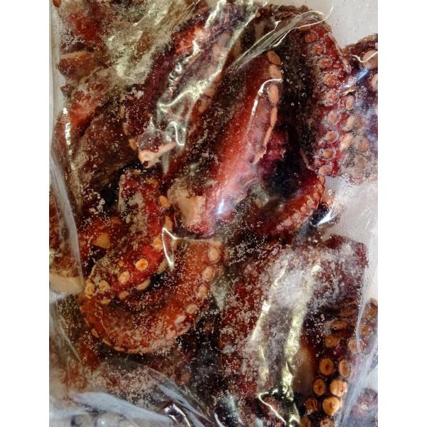 煮たこ足先の水タコのボイルタコです。単価：2100円/1000g(Ｐ)（税別）受注最小ロット：21,000円/1000gx10P（税別）生(原)産地：国産加工地：北海道産賞味期限：約半年（冷凍）解凍方法：自然解凍※限定品になります。売り切れ...