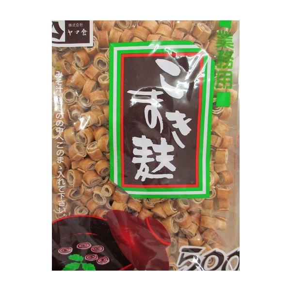 名称：やきふ商品名：こまき麩原材料：小麦粉、小麦グルテン、酸化防止剤（ビタミンＥ）内容量：500ｇ×20Ｐ賞味期限：約半年保存方法：冷暗所お吸物・お味噌汁に最適です。※ブランドに関しては変わる事があります。品質は変わりません。