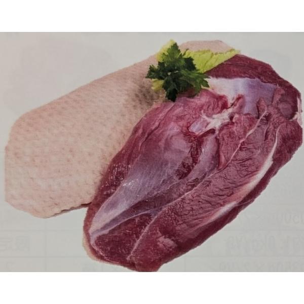 マレーシア産のパームヤシ果実を飼料として育てられた「パームダック（鴨肉）」です。パームヤシ畑で放し飼いにされ、約50日間ストレスの少ない環境で飼育されています。鴨特有の臭みが少なく、肉質はやわらかくジューシー。ロースト、ステーキ、鍋料理、洋...