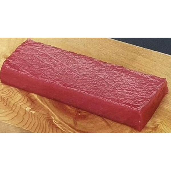 下記よりお選び頂けます。☆中型メバチマグロ（赤身）短冊原料サイズ約15〜25Kgサイズのマグロを冊（冊／150〜250ｇ前後）単価：3,640円／kg（税別）販売：36,400円/10Kg／ケース（税別）☆特大型メバチマグロ（赤身）短冊原料...