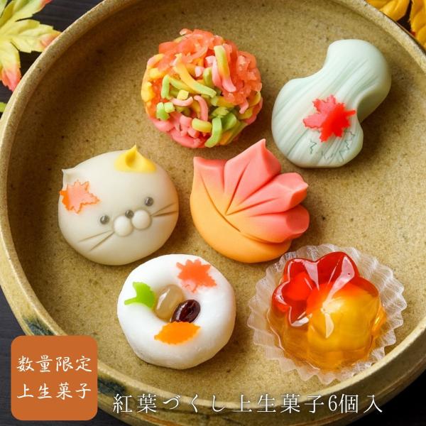 【発売日：2026年09月18日】【職人の感性とこだわりを感じる、食べる紅葉狩り】美しい日本の紅葉をモチーフにした上生菓子の詰め合わせです。”見て楽しい、食べておいしい和菓子”をイメージし、国家資格1級や、プロが読む業界誌での掲載経験、コン...
