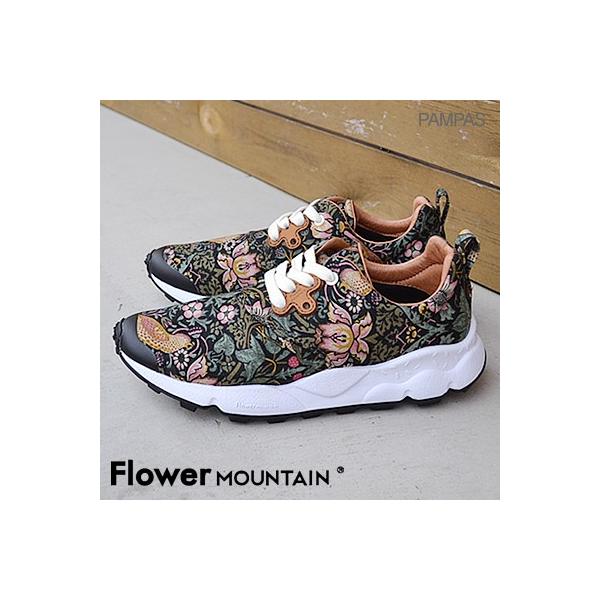 Flower MOUNTAIN(フラワー マウンテン)PAMPAS (パンパス)GREEN(グリーン)FM03008素材・アッパー：コットン・アウトソール：ゴム「Flower MOUNTAIN」2014年にシューズデザイナーYang cha...
