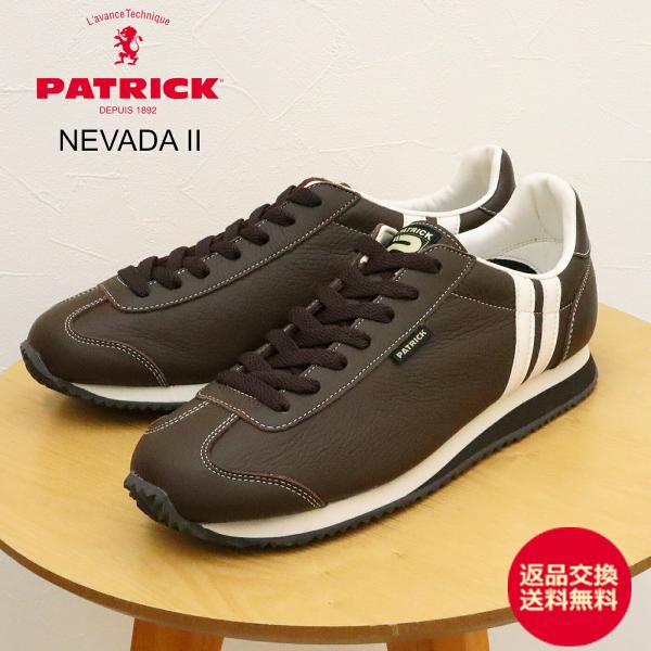 PATRICK　(パトリック)NEVADAII　(ネバダ2)COCOA　(ココア)素材 ・アッパー：ステアレザー・アウトソール：ゴム アッパーにはシュリンク加工を施した柔らかなステアレザーが使用されています。この加工により、革が柔らかくなり...