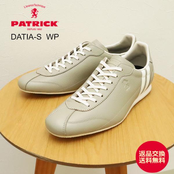 PATRICKの定番モデル「ダチア」をベースに、撥水仕様へと進化したこの一足は、シュッとしたフォルムと薄めのソールが特徴。足元をシャープに演出しながらも、さりげなく施されたライオンマークの型押しが、上品なアクセントとして存在感を放ちます。シ...