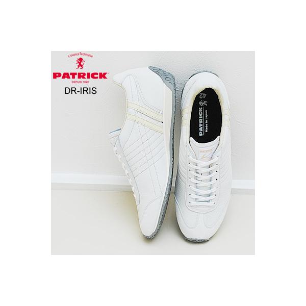 PATRICK パトリック DR-IRIS ディア・アイリス WHT ホワイト 鹿革 返品交換送料無料 PATRICK（パトリック） DR-IRIS ディア・アイリス WHT ホワイト 鹿革