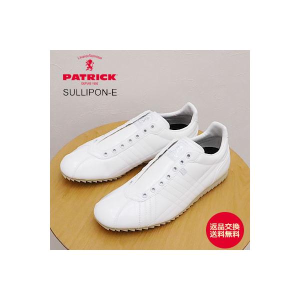 PATRICK（パトリック） SULLIPON-E シュリッポン・エナメル WHT