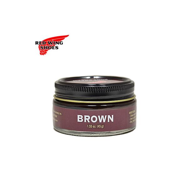 RED WING(レッド ウィング)Boot Cream(ブーツクリーム)Brown(ブラウン)45g仕様・成分：ラノリン、ろう、有機溶剤・内容量：45g靴・シューズ・shoes・ワークブーツ・boots・ブーツ・本革・made in us...