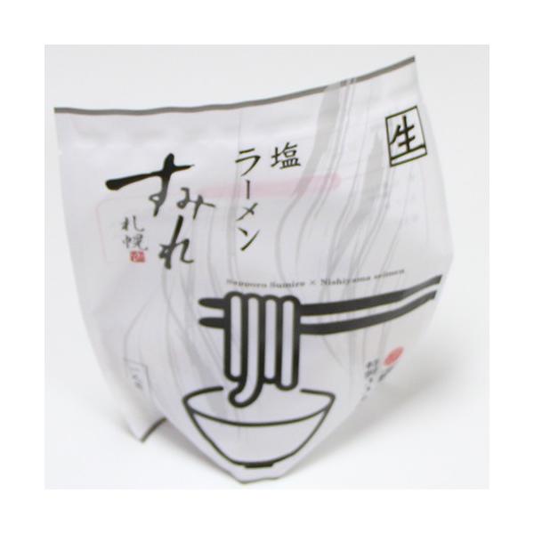 自然の塩でまろやかに、スープの風味が伝わるこだわりの塩ラーメン!※入荷の関係によりお届けにお時間がかかる場合がありますので、予めご了承ください【商品名】札幌　すみれラーメン　塩味【内容量】麺120g、メンマ20g、スープ91g【原材料】スー...