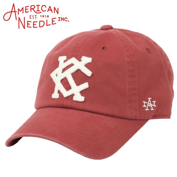 ブランド：American Needle(アメリカンニードル)商品名：KC All Nations Archive AN (#SMU694A-KCAN)アイテム：キャップ素材：コットン100％カラー：DarkRed(ダークレッド/くすんだ赤...