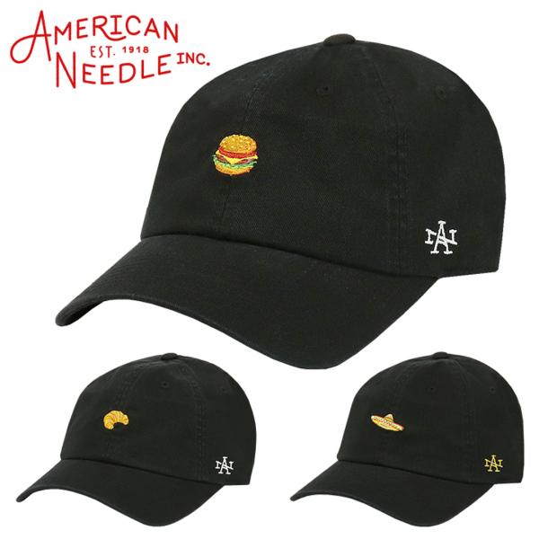 ブランド：American Needle(アメリカンニードル)商品名：Ballpark Micro Logo (#SMU674A-BURGER/SMU674A-CROIS/SMU674B-TACO)アイテム：キャップ素材：コットン100%カ...