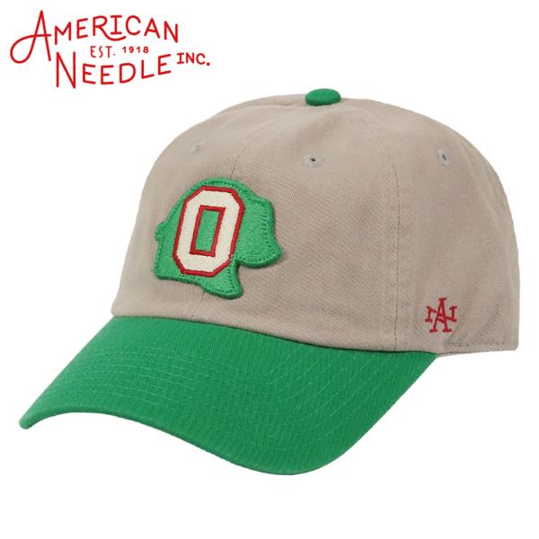 ブランド：American Needle(アメリカンニードル)商品名：OAKLAND OAKS New Timer (#SMU715A-OAO)アイテム：キャップ素材：コットン100％カラー：Grey×KellyGreen(グレー×ケリーグ...