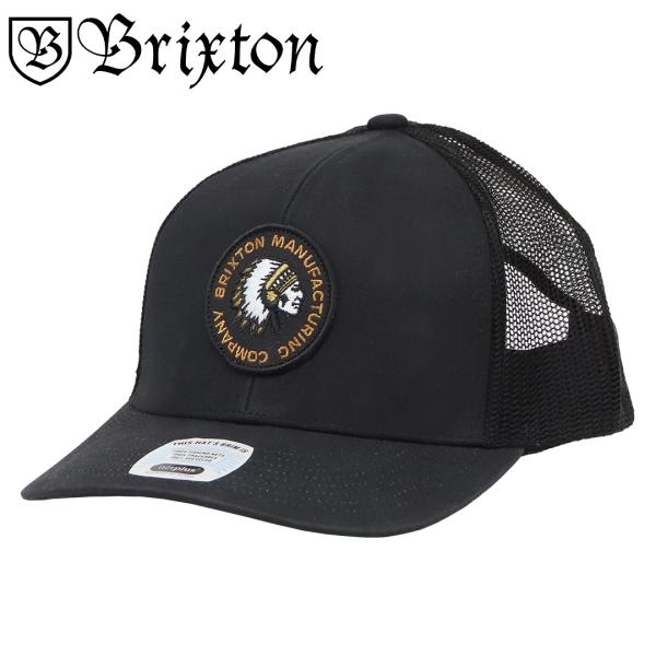 ブランド：BRIXTON(ブリクストン)商品名：REVERE NETPLUS MP TRUCKER HAT (#11655)アイテム：キャップ素材：ポリエステル57%/コットン43%カラー：Black(ブラック/黒)サイズ：フリーサイズツバ...