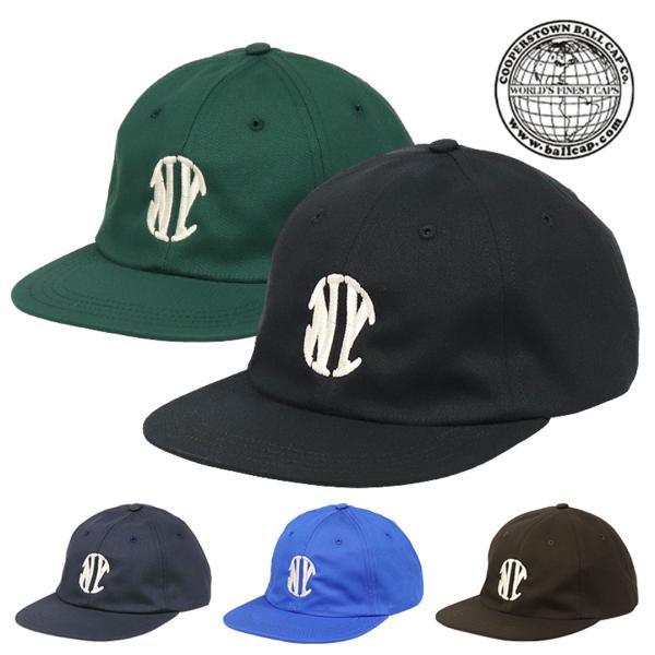ブランド：Cooperstown Ballcap(クーパーズタウン)商品名：NEW YORK KNICKERBOCKERS 1912 (#NKB12) LOW CROWNアイテム：キャップ素材：コットン100%カラー：1.Black(ブラッ...