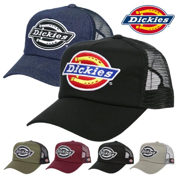 ブランド：Dickies(ディッキーズ)商品名：DK Standard MeshCap (#17620600)アイテム：キャップ素材：本体:コットン100%、メッシュ:ポリエステル100％カラー：1.Black1(ブラック/黒)2.Blac...