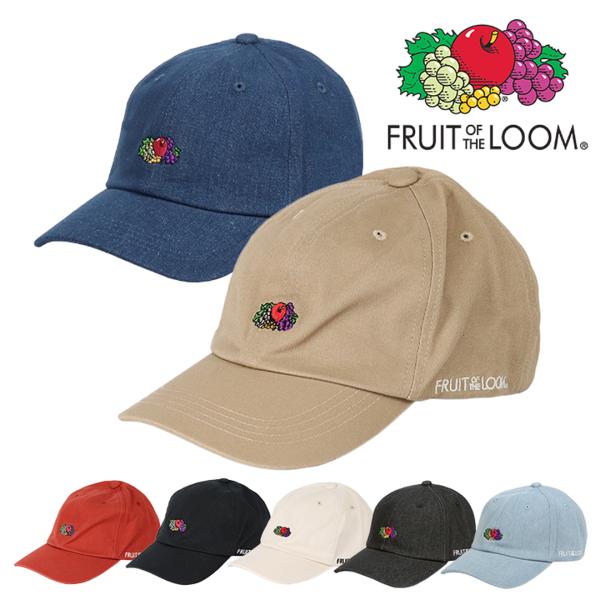 ブランド：FRUIT OF THE LOOM(フルーツオブザルーム)商品名：FTL LOGO EMB LOW CAP (#14712900)FTL LOGO EMB デニム LOW CAP (#80314900)アイテム：キャップ素材：コッ...