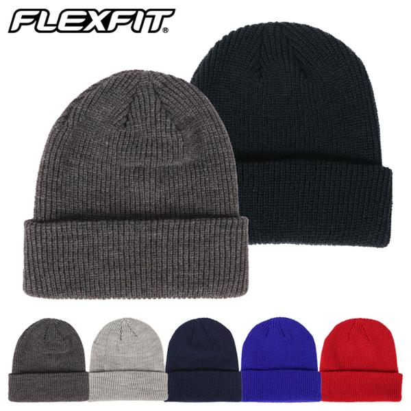 ブランド：FLEXFIT(フレックスフィット)商品名：YP CLASSICS RIBBED CUFFED KNIT BEANIE (#1545K)アイテム：ニットキャップ(ニット帽)素材：アクリル100%カラー：1.Black(ブラック/黒...