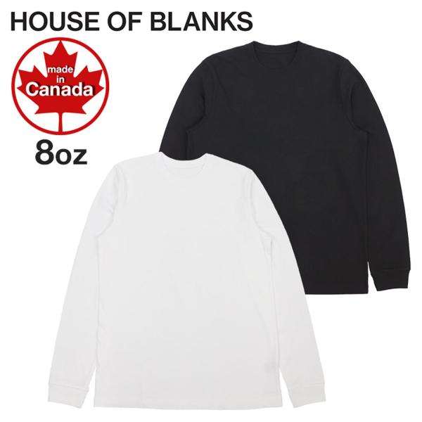 ブランド：HOUSE OF BLANKS(ハウスオブブランクス)商品名：HEAVYWEIGHT L/S T-SHIRTアイテム：Tシャツ・ロンT素材：コットン100％カラー：1.White(ホワイト/白)2.Black(ブラック/黒)サイズ...
