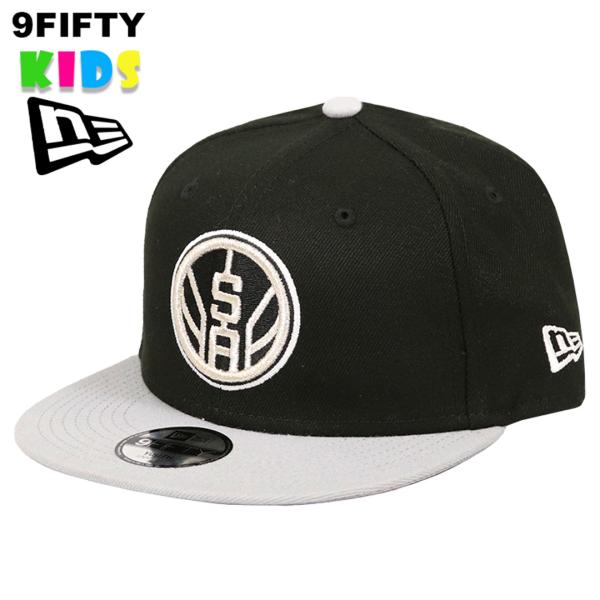 ブランド：NewEra(ニューエラ)商品名：NBA K950 SAASPU 2TONE OTC (#70414545)アイテム：キャップ素材：ポリエステル100％カラー：Black×Gray(ブラック×グレー/黒×灰色)サイズ：ユースフリー...