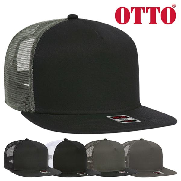 ブランド：OTTO(オットー)商品名：OTTO CAP OTTO SNAP 5 Panel Mid Profile Mesh Back Trucker Snapback Hat (#154-1124)アイテム：キャップ素材：本体:コットン1...