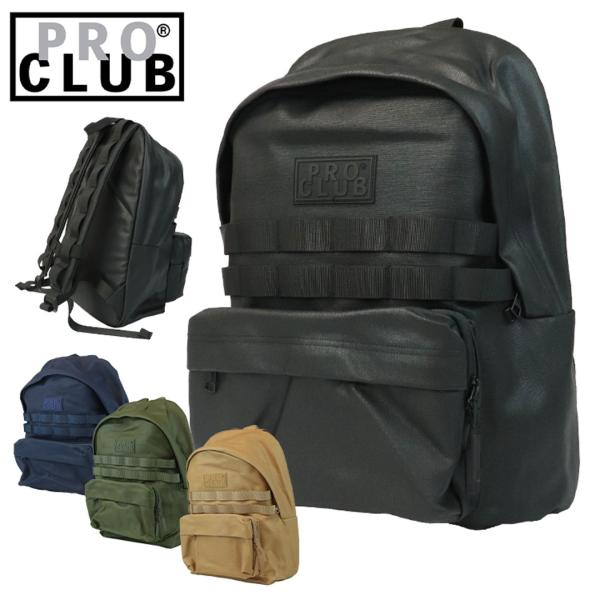 ブランド：PRO CLUB(プロクラブ)商品名：Utility Backpack Bag (#04PC0801)アイテム：バッグ表地:ポリエステル70%/コットン30% または コットン100%裏地:ポリエステル100%※生産・入荷時期によ...