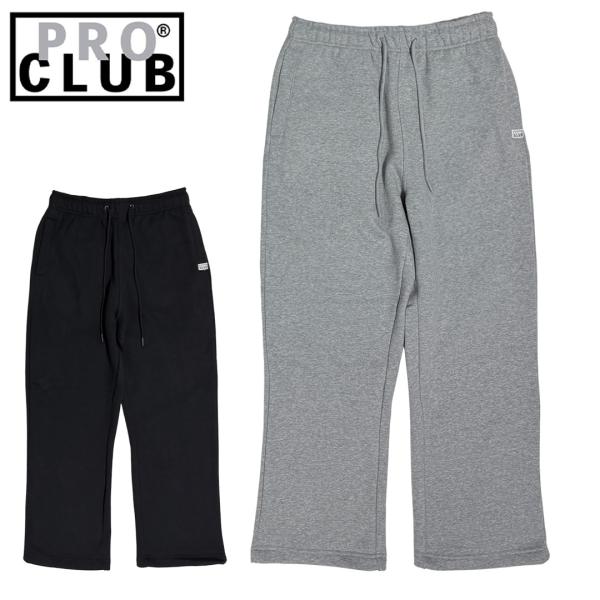 ブランド：PRO CLUB(プロクラブ)商品名：Heavyweight Basic Open Leg Sweat Pants (#32PC0401)アイテム：ボトムス・パンツ素材：コットン80%/ポリエステル20%カラー：1.Anthrac...