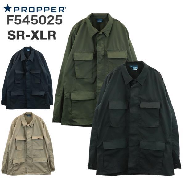 ブランド：PROPPER(プロッパー)商品名：UNIFORM BDU COAT 4P/JACKET (#F545025)アイテム：アウター・ジャケット素材：コットン60%/ポリエステル40%サイズ：平置き実寸(cm)[身幅/肩幅/袖丈/着丈...