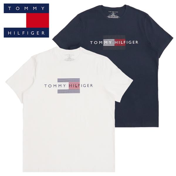ブランド：TOMMY HILFIGER(トミーヒルフィガー)商品名：S/S CREW NECK (#09T4550)アイテム：Tシャツ・ロンT素材：コットン60%/ポリエステル40%カラー：1.White[100](ホワイト/白)2.Dar...