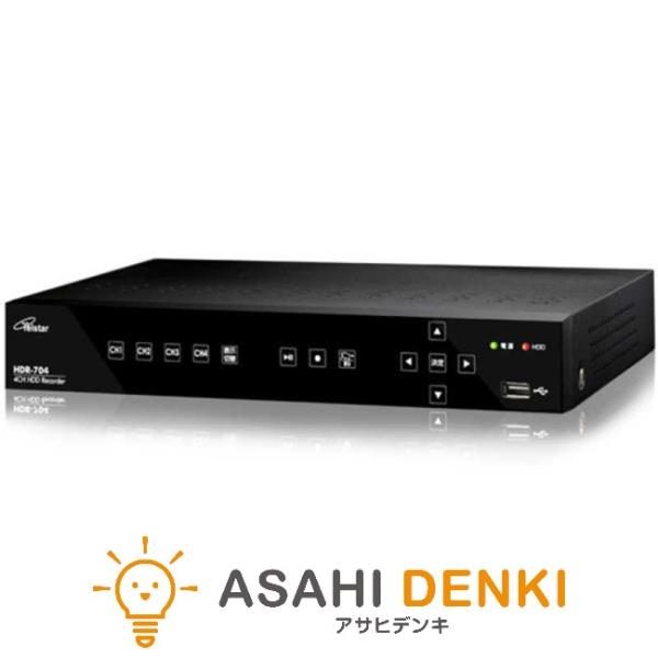 ●AHD3.0/2.0/1.0、CVBS（アナログ）カメラ対応（自動認識・組み合せ自由）●4K出力対応。HDMI出力から大きなモニターに接続し、きれいに見られます。●高画質、長時間録画に対応した動画圧縮方式H.265を採用●HDD容量2TB...