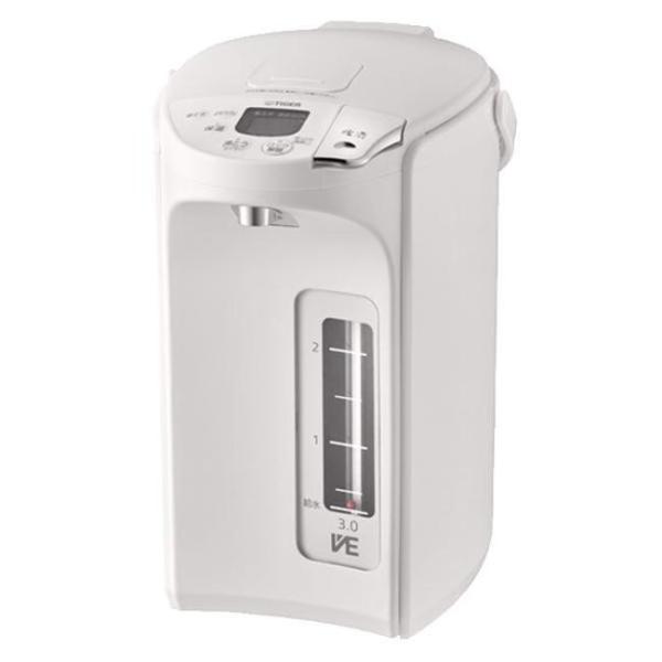 基本仕様タイプ　電気ポット容量　3 L材質　-出湯方式　電動式温度設定　5段階(98℃/90℃/80℃/70℃/まほうびん)沸騰時間　-保温機能　5段階(98℃/90℃/80℃/70℃/まほうびん)保温時間　-注ぎ口形状　-電源コード　-湯...