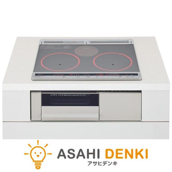 ヒーター機能設置タイプ　ビルトイングリル種類　シーズヒーターヒーター　3 口ロースター　両面火力　左：3kW右：3kW後ろ：1.25kWグリル火力　1.55kW火力調整　左右IH：10段階後ろ(ラジエントヒーター)：3段階グリル(手動)：3...