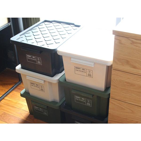 stockage2waycontainerにあわせて使うオプションの蓋。このリッドを使えば上にものをおくことも出来、使い方の幅がさらに広がります。カラーリングは本体に合わせて３種類。特徴的な模様がコンテナとあわせた際に、インテリアをより素敵...