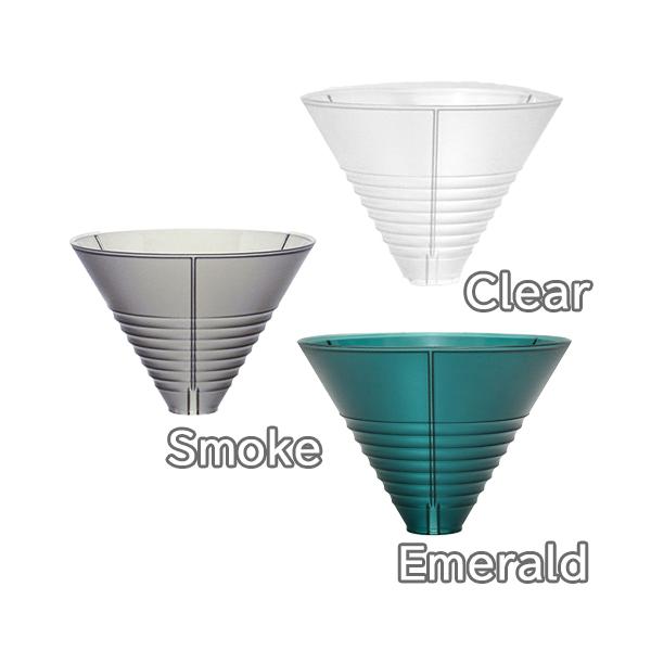 FBC　ドリッパー一貫性、耐久性を優先して設計されたコーヒードリッパー。３本のリブが空気の流れを作り、幅広い穴でつまりを防止します。市販の様々なフィルターに対応。耐衝撃性、耐変色性に優れています。