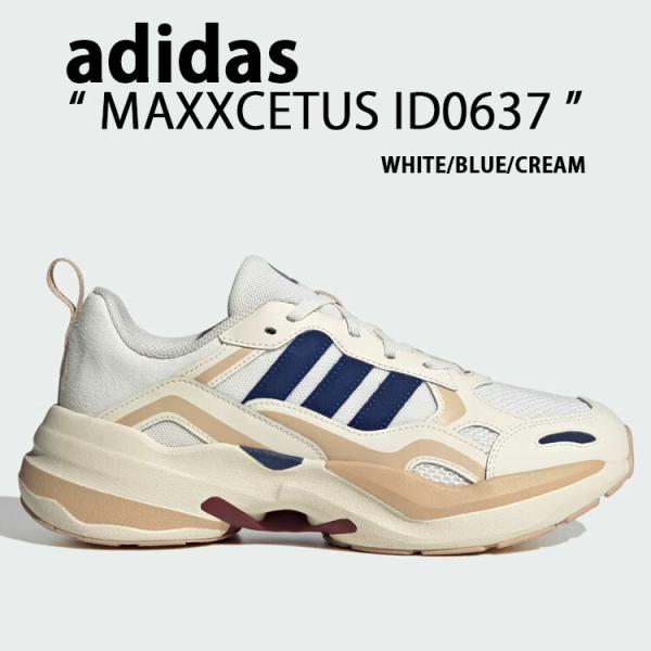 アディダス マックスキャターズ オフホワイト ビクトリーブルー クリームホワイト商品名 :adidas MAXXCETUS OFF WHITE VICTORY BLUE CREAM WHITE ID0637アディダススニーカー アディダスシ...