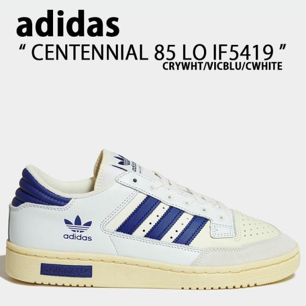 商品名 :adidas Originals CENTENNIAL 85 LOW CRYWHT VICBLU CWHITE IF5419アディダス オリジナルス センテニアル 85 ロー ホワイト ブルー1985年に誕生したクラシックアイコン...