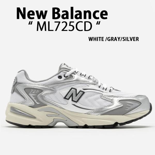 ニューバランス ML725 CD ホワイト グレー シルバー商品名 : New Balance ML725CD WHITE GRAY SILVERニューバランスシューズ ニューバランススニーカー ランニングシューズブランド・メーカー：New...