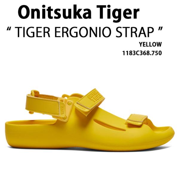 オニツカタイガー サンダル タイガー エルゴニオ ストラップ イエロー商品名：ONITSUKA TIGER SANDAL TIGER ERGONIO STRAP YELLOW 1183C368.750オニツカタイガーサンダル オニツカタイガ...
