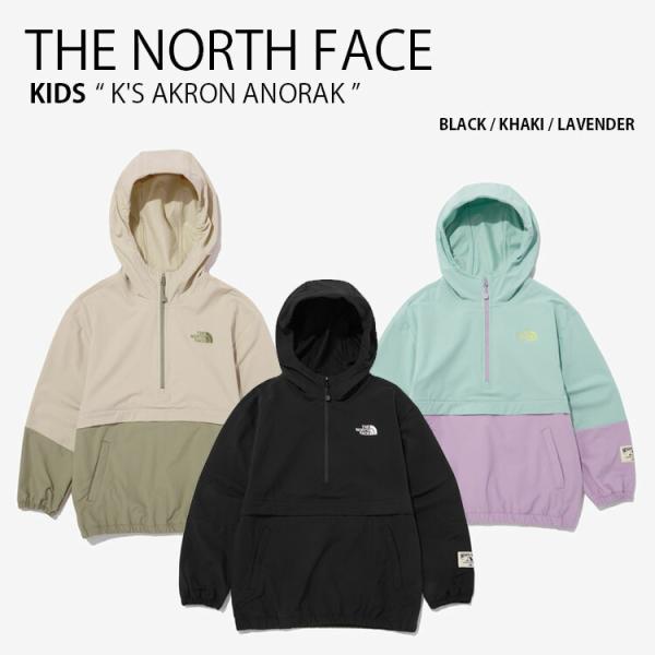 ザノースフェイス キッズ アクロン アノラック NJ3BN53商品名 : THE NORTH FACE K'S AKRON ANORAKノースフェイス キッズ ジャケット ウーブンジャケット ハーフジップ フード付き フーディ パーカー ロ...