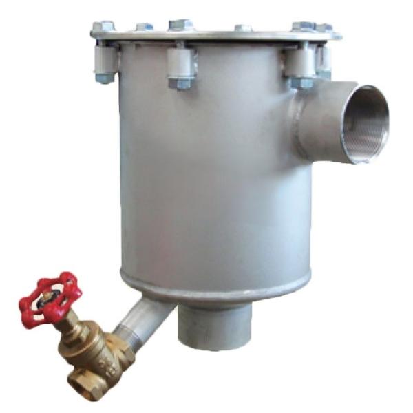 ◆特長◆目づまりしにくいサイクロン方式従来のサイクロン方式よりも流量損失が少なく、最大でも流量損失は5％です方向指示板を設けることにより、より強力なサイクロン水流を起こすことを可能にしていますゴミが網に定着しにくい構造ですゴミ巻上げ防止板に...