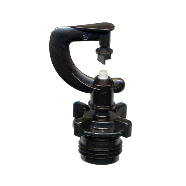 マイクロスプリンクラー MD-706A ＭＤ−７０６（ＤＮ−７５６）９０°  取付部１／２”オスネジ付 MD-PH-A MH-A【ノズル色を選択ください】■ノズル性能■　カラー　｜　水量 (L/ 分)　｜　散水半径 (m)　茶　　｜　　　0...