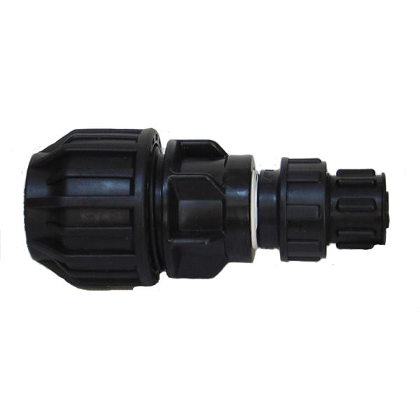 ポリ式ハンガーセット用パーツ ポリ外径２０ｍｍ 水抜弁セット（エンド）ＰＳ２０ 頭上かん水ハンガーセット 育苗※画像は黒（高圧用）・外径20mmポリパイ用 PP2016 AP-16R 等・作動圧 黒：0.17Mpa 赤：0.07Mpa・メー...