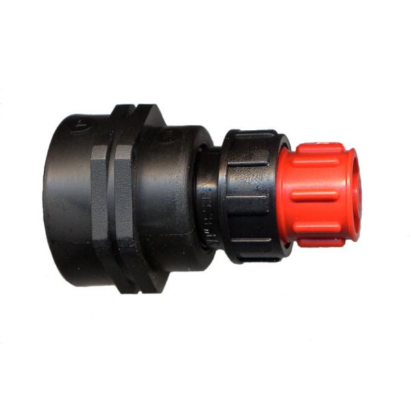 育苗用スティックセット・プレートセットパーツ 水抜弁セット（エンドセット） ＶＳＰ−２５Ｅ・1”メス・スティックセット・プレートセットのエンドに取付け・メーカーより直送となります。ナノバブル供給器　ソウスイ　空気が根に届く　かん水　水やり　...