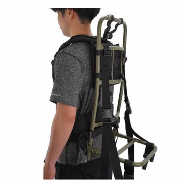 より厚手のベルト・パッドを備えたアルミ製背負子。 厚手パッドにより腰、肩への負担を軽減。地磯など両手を使うことが多い釣場で重宝します。 重い荷物をまとめて運べることができるので体への負担が少ない。 荷物固定ベルト付きで荷物のスベリ落ちも防ぎ...
