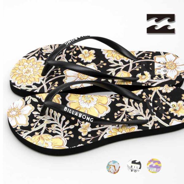 インソールにそれぞれ異なった総柄プリントをあしらったビーチサンダル。軽量で、雨風や紫外線を浴びても劣化しにくいEVA×ラバー素材を使用しています。鼻緒にはBILLABONGロゴ、アウトソールにはウェーブアイコンを用いたオリジナルパターンが採...