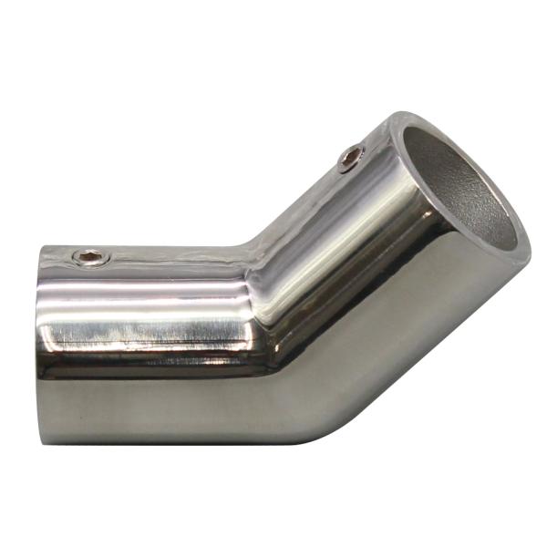 マイボートのDIYカスタムに利用できる、耐久性・耐候性に優れたマリングレードのステンレス製ハードウェアです。パイプと組み合わせて、オーニング、棚、手すりなど、工夫次第で様々なアイテムや設備が制作可能です。パイプとパイプを接続して、曲がりを可...