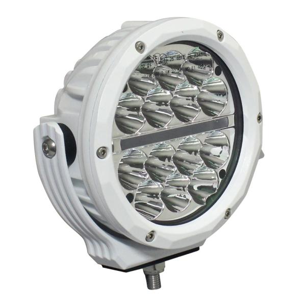 サーチライトにピッタリな超高輝度のスポットライト！LEDを14つ使用した丸型タイプのLEDライトです。約200?300mの照射距離があり、船のサーチライトとして充分な明るさを確保できます。IP67の防水性能があるので、マリンユースに最適です...