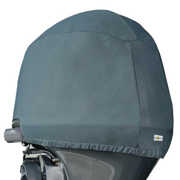 YAMAHA船外機専用設計のヘッドカバー誕生しました。各機種のヘッドサイズ・形状に合わせた専用設計なので、安心してご使用いただけます。YAMAHA船外機にぴったりなプレミアムグレーカラーです。撥水性の高い、ポリエステル生地を採用！【仕様】材...