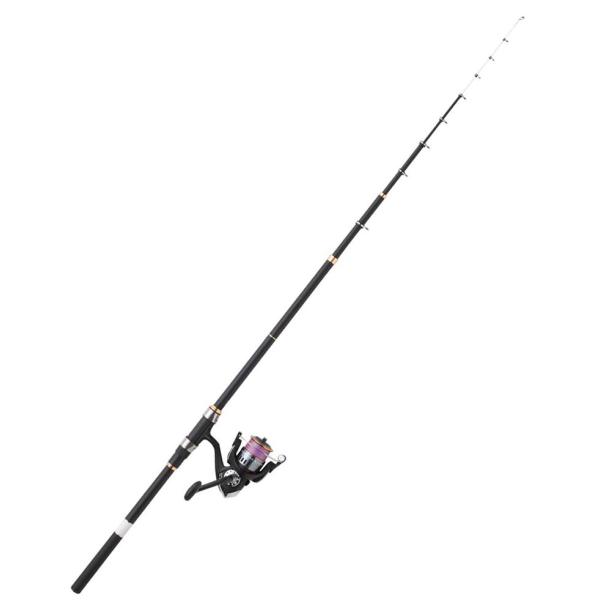 初めての釣りにオススメ！エレメンタリーシリーズ振出・誰でも手軽に楽しめる！海上釣堀入門用タックルセット全長（m）:3.00継数:4仕舞（cm）:86自重（ｇ）:174先径/元径（mm）:1.1/20.8適合錘：1-15号 カーボン率（％）:...