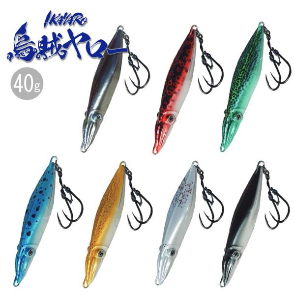 常にベイトとして最高のパフォーマンスを見せるイカをセブンがルアーとして開発！特に大型が好む烏賊の威力は釣り餌の中でもダントツのエサとして使われる。使い方はスロージグとしてゆっくり見せるシャクリが効果的。全ての魚種を引き寄せるパワーをぜひ体感...