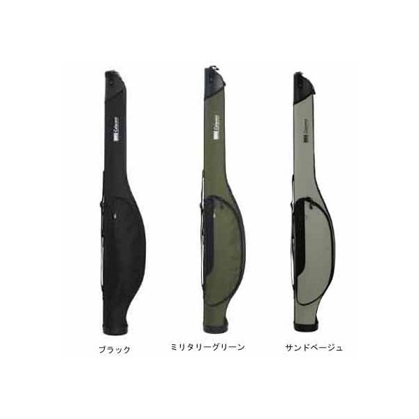 リールをセットしたままのロッドを2本収納できるロッドケース。特にリールの番手が2500番前後のものに最適。たも網などを収納できるサイドポケットが付き。内側にはロッドをしっかりと固定できるベルトが装備されており、持ち運びに便利な調整可能なベル...